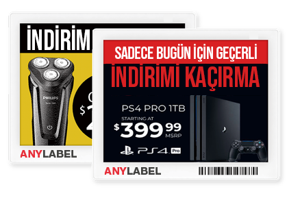 Anylabel Elektronik Raf Etiketi ve İletim Sistemi Ekipmanı - Veranet ...